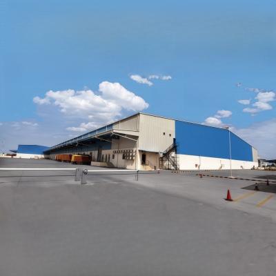 China Prefabricated Industrial Steel Structure Building Hurricane Proof For Warehouse Factory for sale