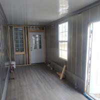 China Movable 20ft Flat Pack Foldable Container House Fast Assembly Wind Resistant for sale