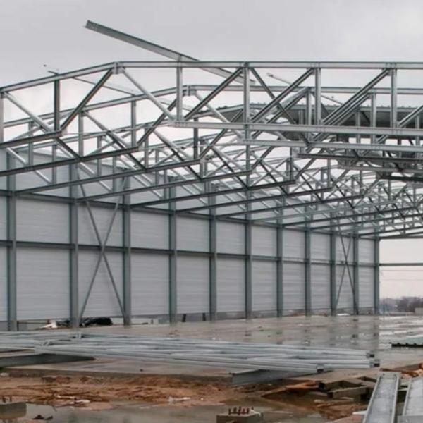 Quality Industrial Commercial Prefabricated Steel Structure Anti Corrosion Steel Frame Buildings for sale