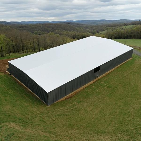 Quality Corrosion Free Steel Frame Farm Building Metal Warehouse Construction CE Approved for sale