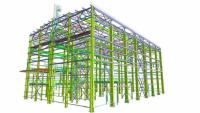 China Professional Steel Structure Detailing Services Optimized Via TEKLA 3D Modeling for sale