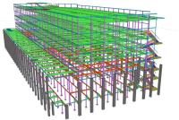 China Professional Steel Structure Detailing Services Optimized Via TEKLA 3D Modeling for sale
