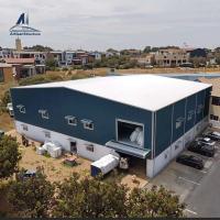 Quality Custom Steel Structure Warehouse Fireproof and Waterproof Prefabricated Storage for sale
