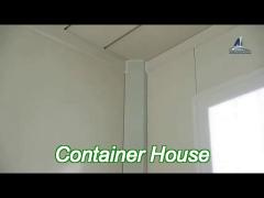 movable 20ft flat pack foldable container house fast assembly wind resistant