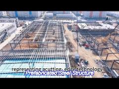 galvanized prefabricated peb steel building warehouse for industrial storage anti seismic
