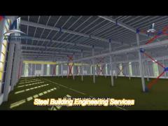 professional steel structure detailing services optimized via tekla 3d modeling