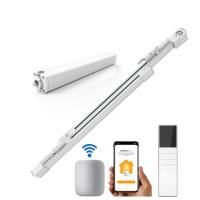 China Extendable 3m Bendable Curtain Track  Phone App Control for sale
