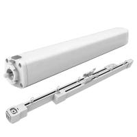 China Automatic Smart Motorized Extendable Curtain Track Voice Control for sale