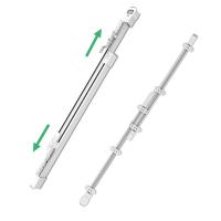 China Automatic Smart Motorized Extendable Curtain Track Voice Control for sale