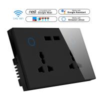 China 802.11bgn Smart Plug Socket SmartLife Wifi Smart Touch Switch for sale