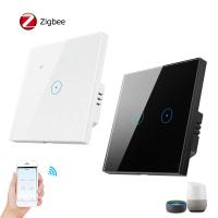 China IFTTT ZigBee Smart Switch 86×86mm Single Gang Smart Switch for sale