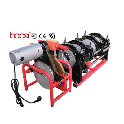 China Building material stores 90mm to 250mm hot joint HDPE manual butt fusion welding machine pe pipe machine for sale