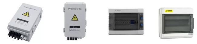 IP65 Waterproof Customized Wall Mounting Type 4 Ways 4 in 1 out 1000V DC PV Solar Combiner Box for Solar Energy System