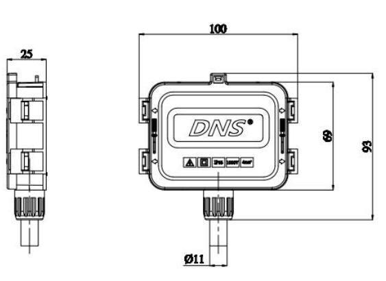 PV-Cq006 Single Hole Solar PV Junction Box Solar System Protection Box
