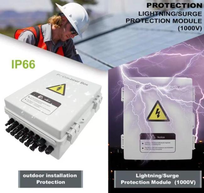 Gd-PV6/1 DC 1000V Junction/Distribution/Combiner Box Solar Panel System