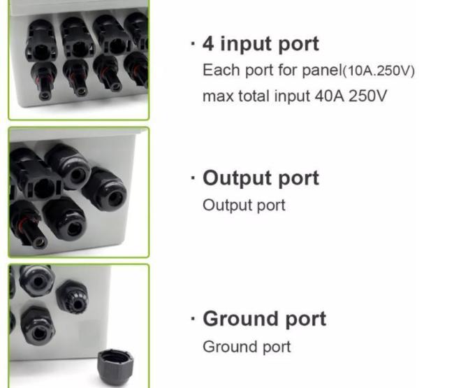 Gd-PV6/1 DC 1000V Junction/Distribution/Combiner Box Solar Panel System