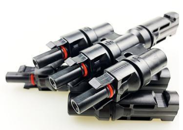 Mc4 T3 Connector Mc4 3 in 1 out Connector for Multiple PV Solar System Connector