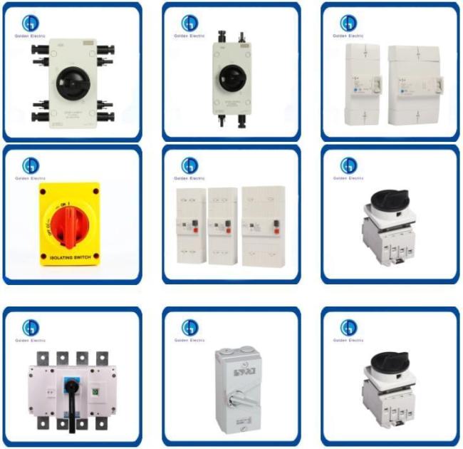 Waterproof DC 1000V Isolator Isolation Disconnect Switch with Solar Connector