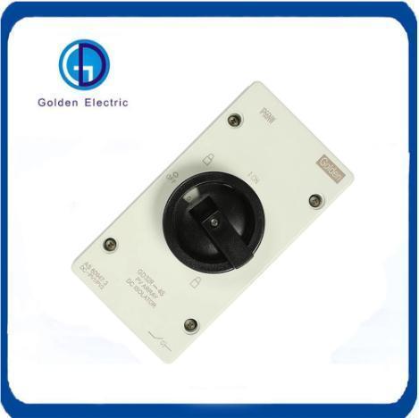 Solar PV 1000V 1500V 16A -32A Outdoor Waterproof DC Isolation Switch