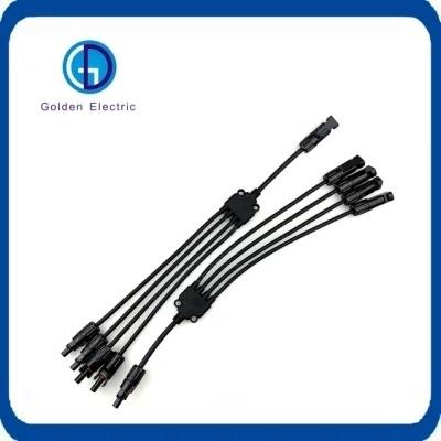 PV Fuse Connector DC1000V 10A/15A/20A PV004-F Solar Connector for Solar Panel Systems TUV Approved