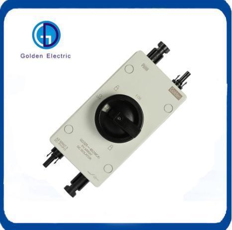 1000V Solar DC Isolator Switch with 2 Pairs Mc4 Connectors for Solar Power System