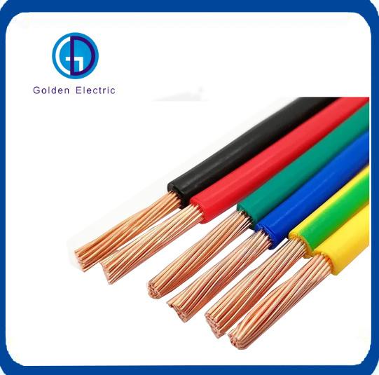 Electronic Cable Copper Wire Bvr 0.5-16mm2 House Wiring Electrical Cable PVC Wire
