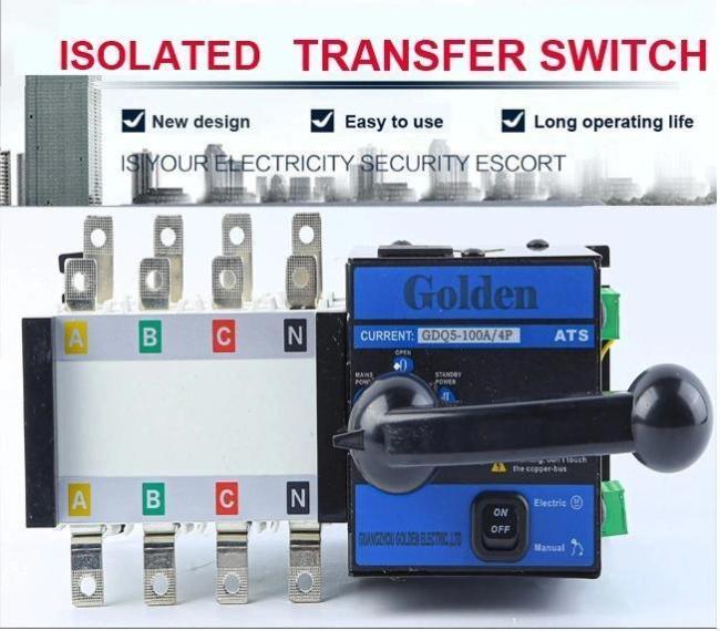 1A-3200A Gdq5 Dual Power Automatic Transfer Switch 4p
