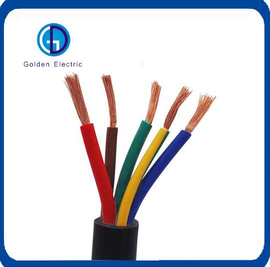 OEM Factory H07rn-F 0.75mm 1mm 1.5mm 2.5mm 4mm 6mm 10mm Flexible 2 3 4 5 6 7 Core Rubber Wire Stoow Stow Sjoow Soow Power Cable