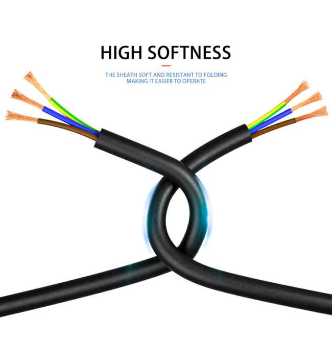 OEM Factory H07rn-F 0.75mm 1mm 1.5mm 2.5mm 4mm 6mm 10mm Flexible 2 3 4 5 6 7 Core Rubber Wire Stoow Stow Sjoow Soow Power Cable
