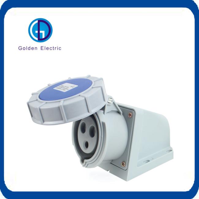 Factory Wholesale IP67 3pin 4pin 5pin Industrial Waterproof Male and Female Plug and Sockets Wall Mounted