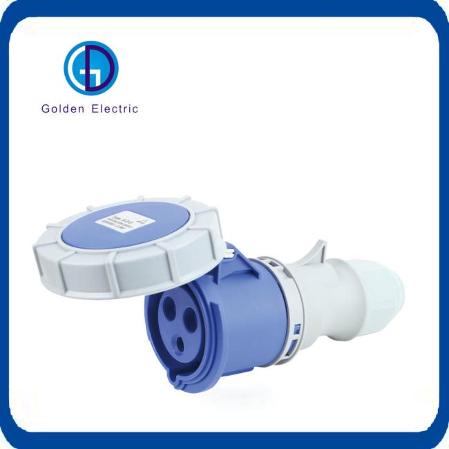 Industrial Socket Plug 16A 32A 63A 125A IP 67 New Type Male and Female with Cover Socket