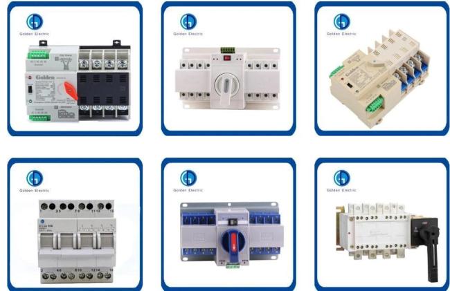 63A Generator ATS Automatic Transfer Switch Panel Manual Electrical Distribution Box