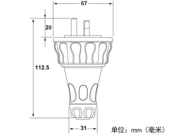 Gd-Australia Straight Plug Australian Standard Outdoor Waterproof Plug Australian Standard 3p Plug New Zealand Industrial Plug