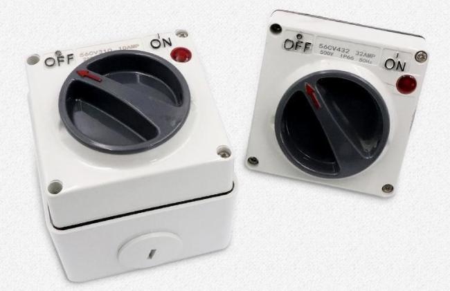 Australian Standard Industrial Rainproof Rotary Switch Transfer Switch Box Gd-56sw232 Series Australian Switch