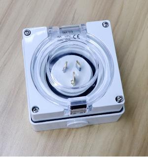 Factory Supply Gd-56ai Series Outdoor Industrial Waterproof Plug IP66 Australian Standard Square Dustproof 3-Pin Plug