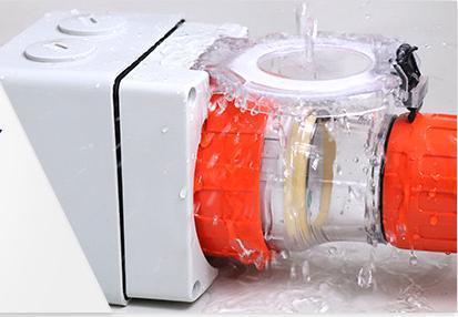 Factory Supply Gd-56ai Series Outdoor Industrial Waterproof Plug IP66 Australian Standard Square Dustproof 3-Pin Plug