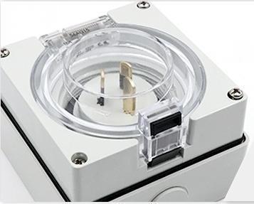 Factory Supply Gd-56ai Series Outdoor Industrial Waterproof Plug IP66 Australian Standard Square Dustproof 3-Pin Plug