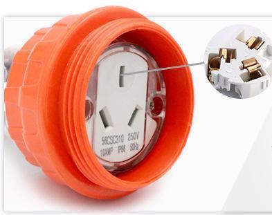 IP66 Australian Standard Industrial Socket Porous Industrial Outdoor Connector Socket Waterproof Industrial Socket