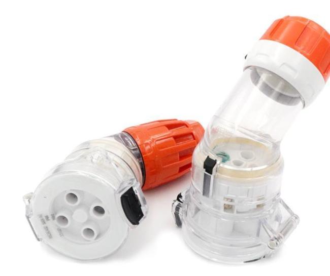 IP66 Australian Standard Industrial Plug Connector Industrial Bend Socket Australian Waterproof Outdoor Cable Socket