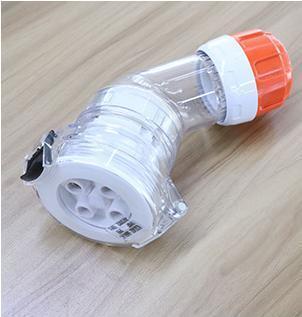 IP66 Australian Standard Industrial Plug Connector Industrial Bend Socket Australian Waterproof Outdoor Cable Socket