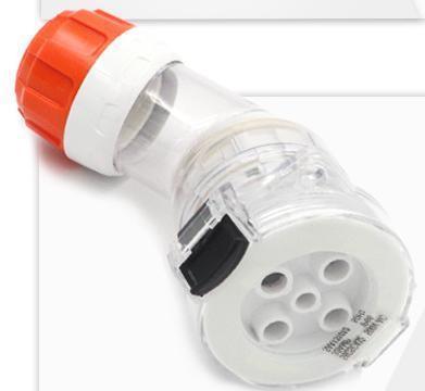 IP66 Australian Standard Industrial Plug Connector Industrial Bend Socket Australian Waterproof Outdoor Cable Socket