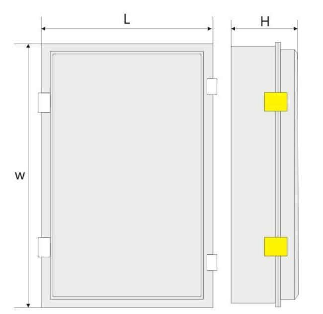 300*200*180mm Size Waterproof IP67 Junction Box Outdoor Plastic Electronic Enclosure Panel Junction Box