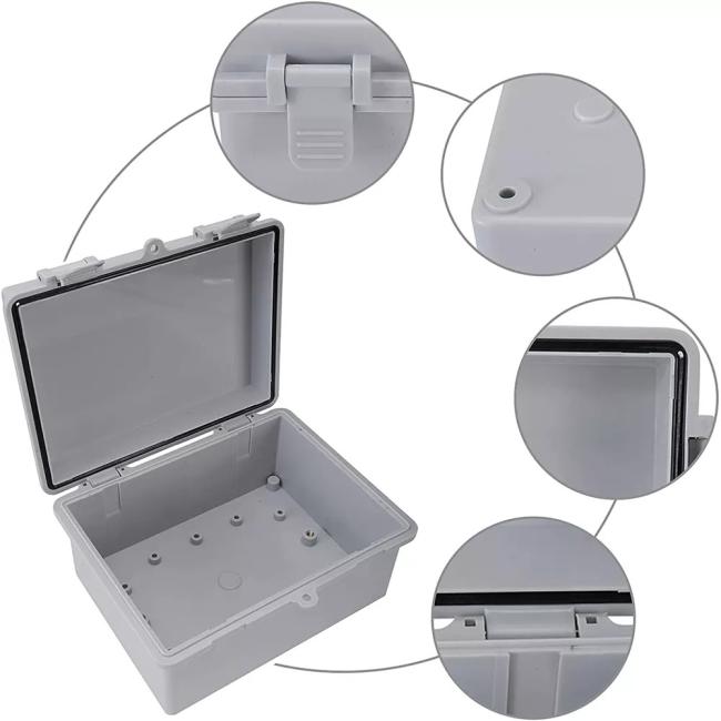 300*200*180mm Size Waterproof IP67 Junction Box Outdoor Plastic Electronic Enclosure Panel Junction Box