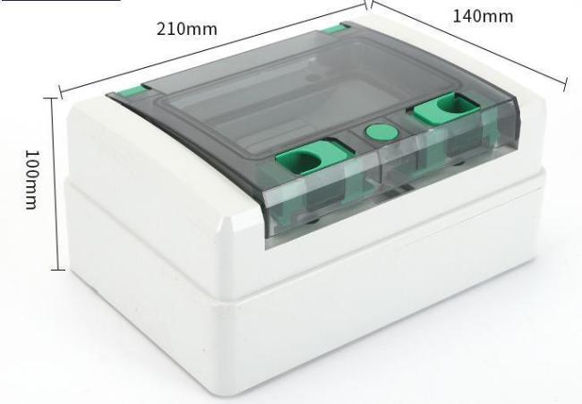 IP65 Ha Series Plastic Waterproof Dustproof Portabl Power Electrical ABS Plastic Circuit Breaker Distribution Box