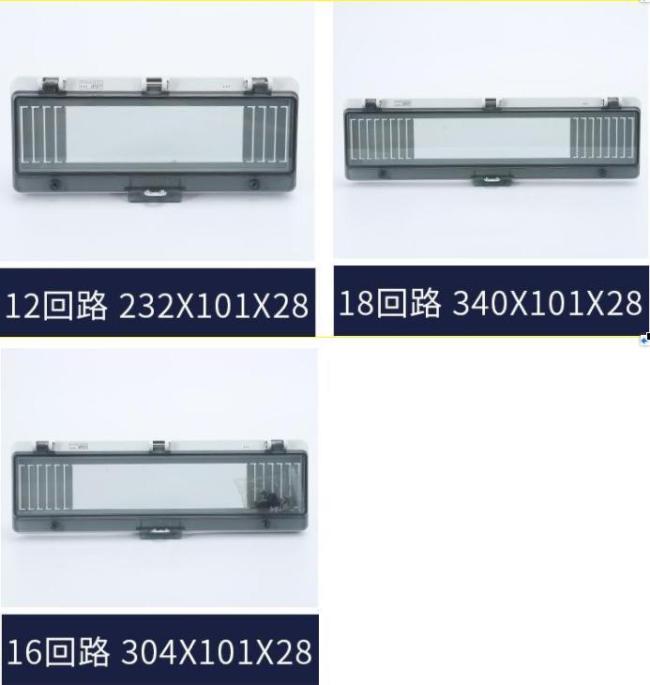 IP67 Transparent Protective Window Cover Distribution Box Switch Waterproof See-Through Window PC Material