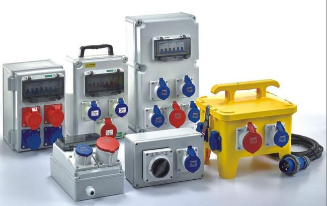 Industrial Socket Plastic Distribution Box Junction Box