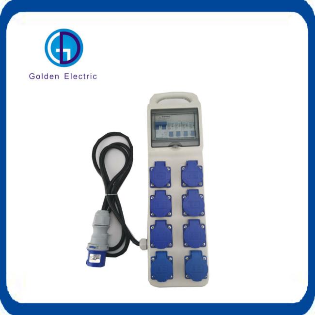 Plastic Waterproof with Industrial Plug 16A 32A 64A Socket Box