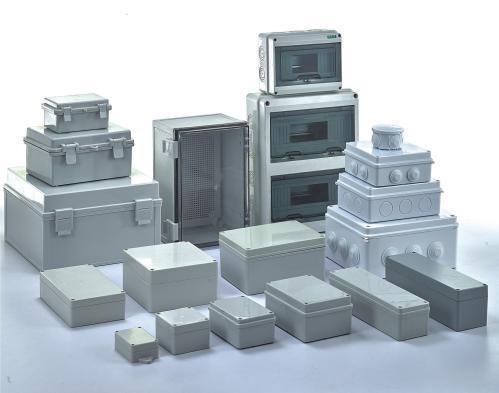 Ra Series Multiple Sizes Available IP65 IP55 Waterproof Plastic Box ABS PC Electrical Switch Box Junction Box