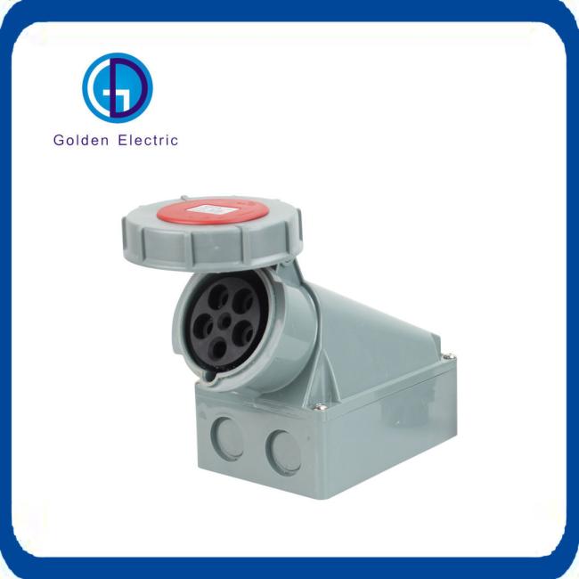 10A 20A 32A 40A 50A 4pins Round Surface Sockets Australia Standard Socket Outlets 500V IP66 Industrial Plug and Socket