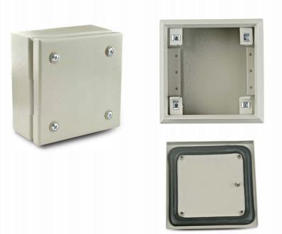 IP66 China Factory Outdoor Waterproof Sheet Metal Steel Electric Enclosure Meter Junction Metal Box